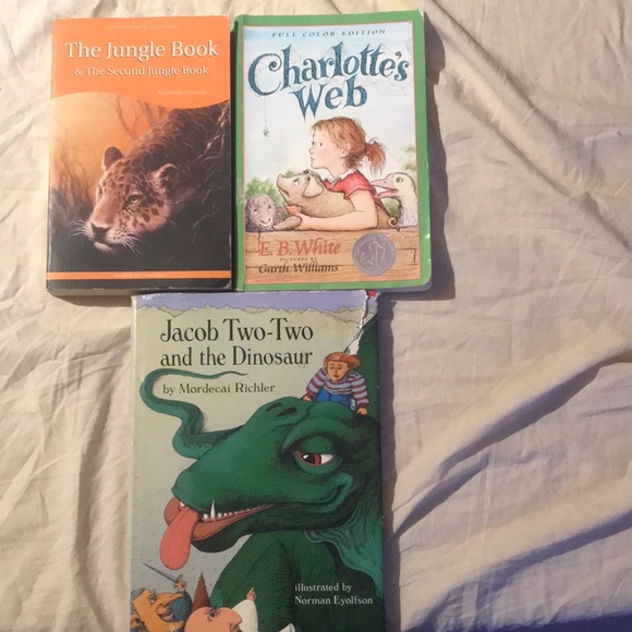 Other | The Jungle Book 1 And 2 Charlottes Web And Jacob Two Two And ...